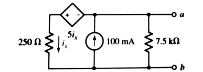 Solved Find the Thevenin and norton equivalent using a 1A | Chegg.com