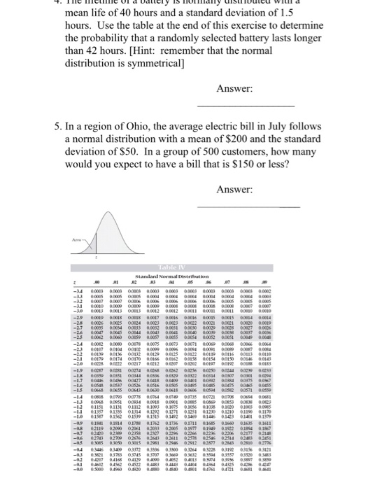 Solved 1. Given a normally distributed process with a mean | Chegg.com