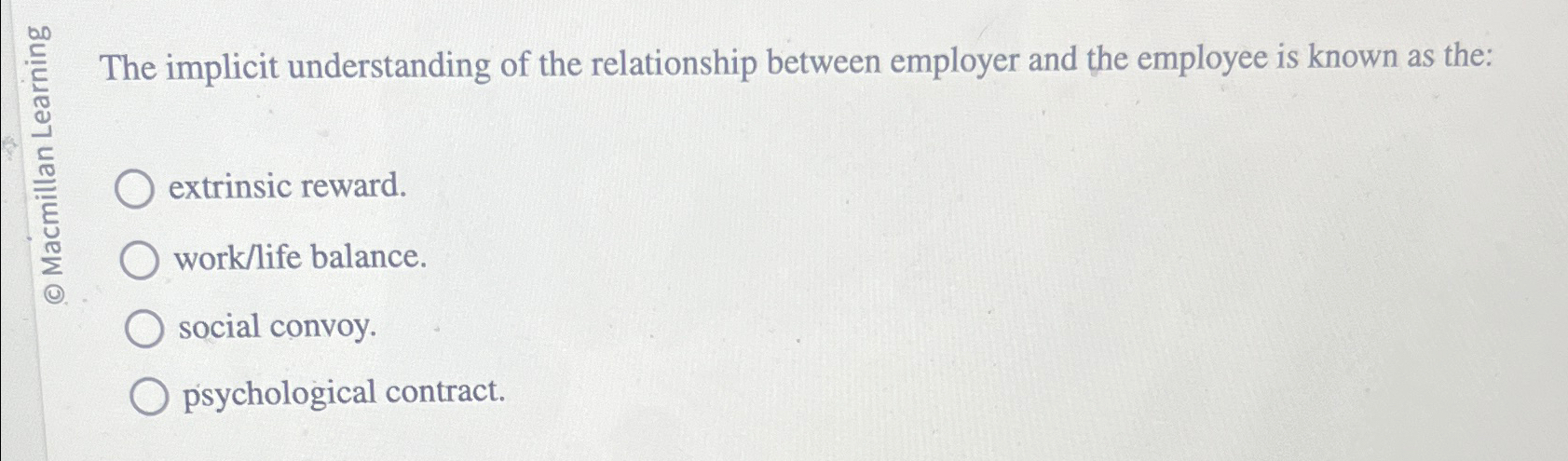 Solved The implicit understanding of the relationship | Chegg.com