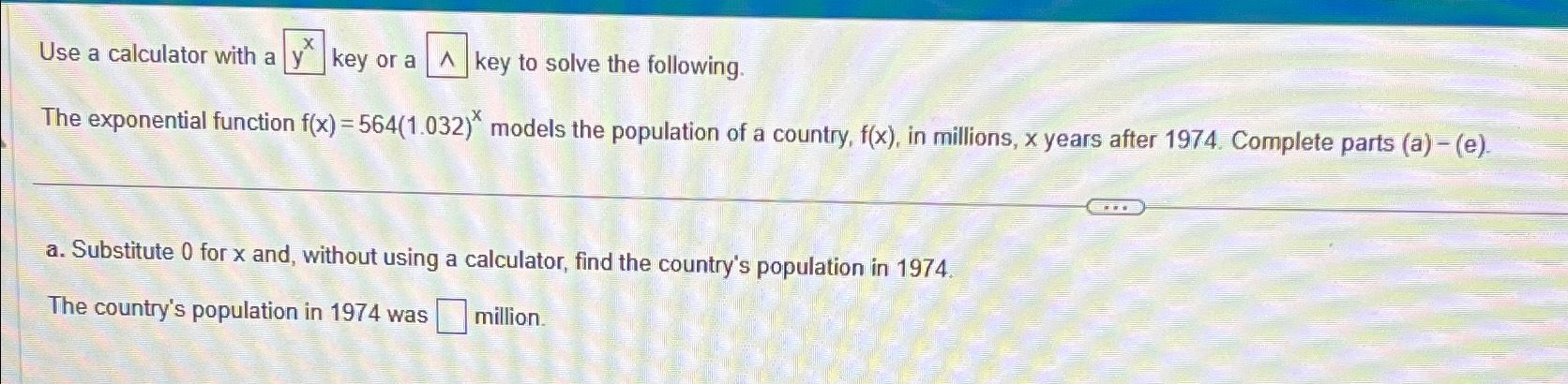 Use a calculator with a , ﻿key or a ,|| ﻿key to solve | Chegg.com