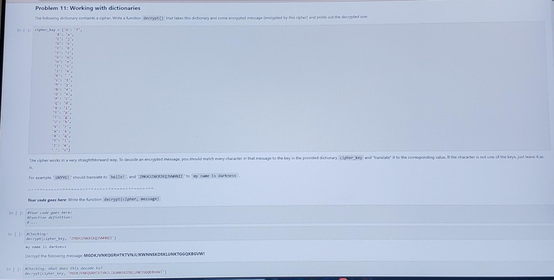 Solved Kindly provide guidance as to how I can create a | Chegg.com