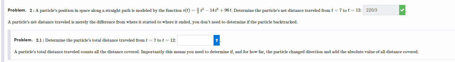 Solved Newtonian MechanicsProblem. 2: A particle's position | Chegg.com