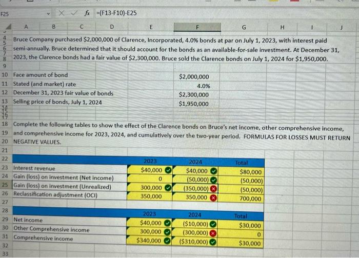 Solved Please help with excel formula, please. I will | Chegg.com