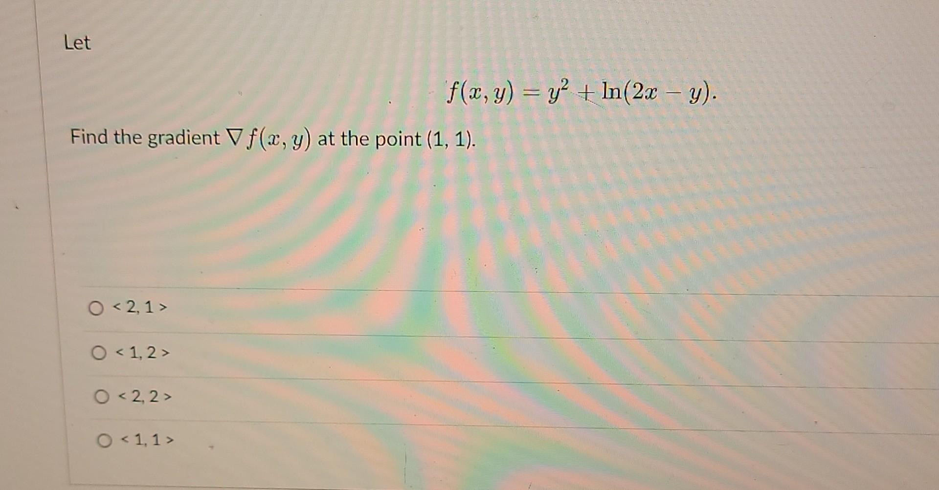 Solved Define f(x, y) = 4x2 + y2. (1) Sketch the level curve | Chegg.com