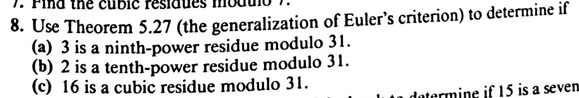 Solved Use Theorem 5.27 (the generalization of Euler's | Chegg.com