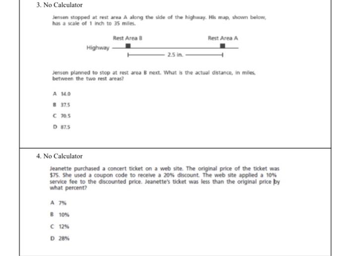 Solved 3. No Calculator Jensen stopped at rest arua A along | Chegg.com