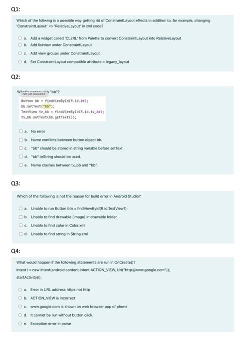 Solved Which of the follwing is a pessile way getting rid of | Chegg.com