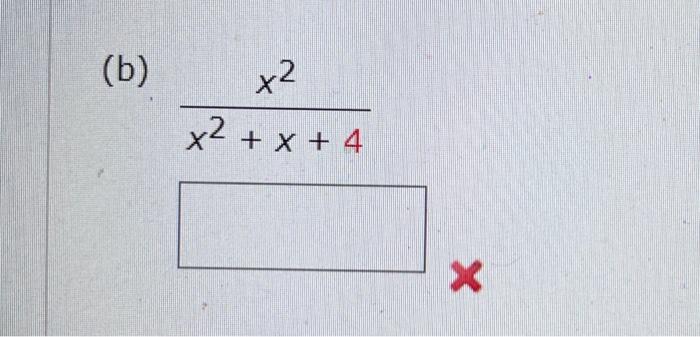 Solved Write out the form of the partial fraction | Chegg.com