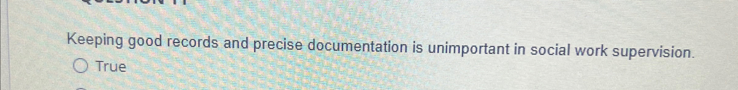 Solved Keeping good records and precise documentation is | Chegg.com