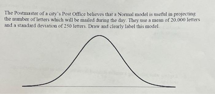 Solved The Postmaster of a city's Post Office believes that | Chegg.com