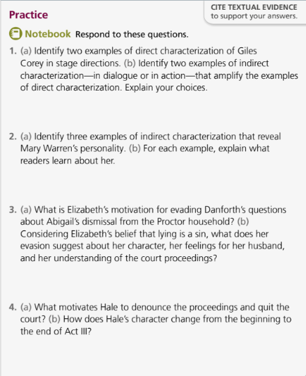 Comprehension Check Complete the following items | Chegg.com