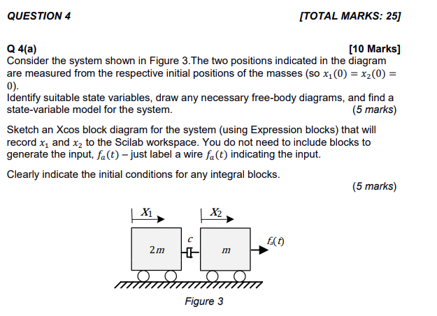 Solved QUESTION 4[TOTAL MARKS: 25]Q 4(a)[10 ﻿Marks]Consider | Chegg.com