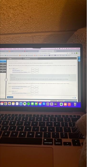 Direct write-off method Journalize the following | Chegg.com Direct write-off method Journalize the following | Chegg.com