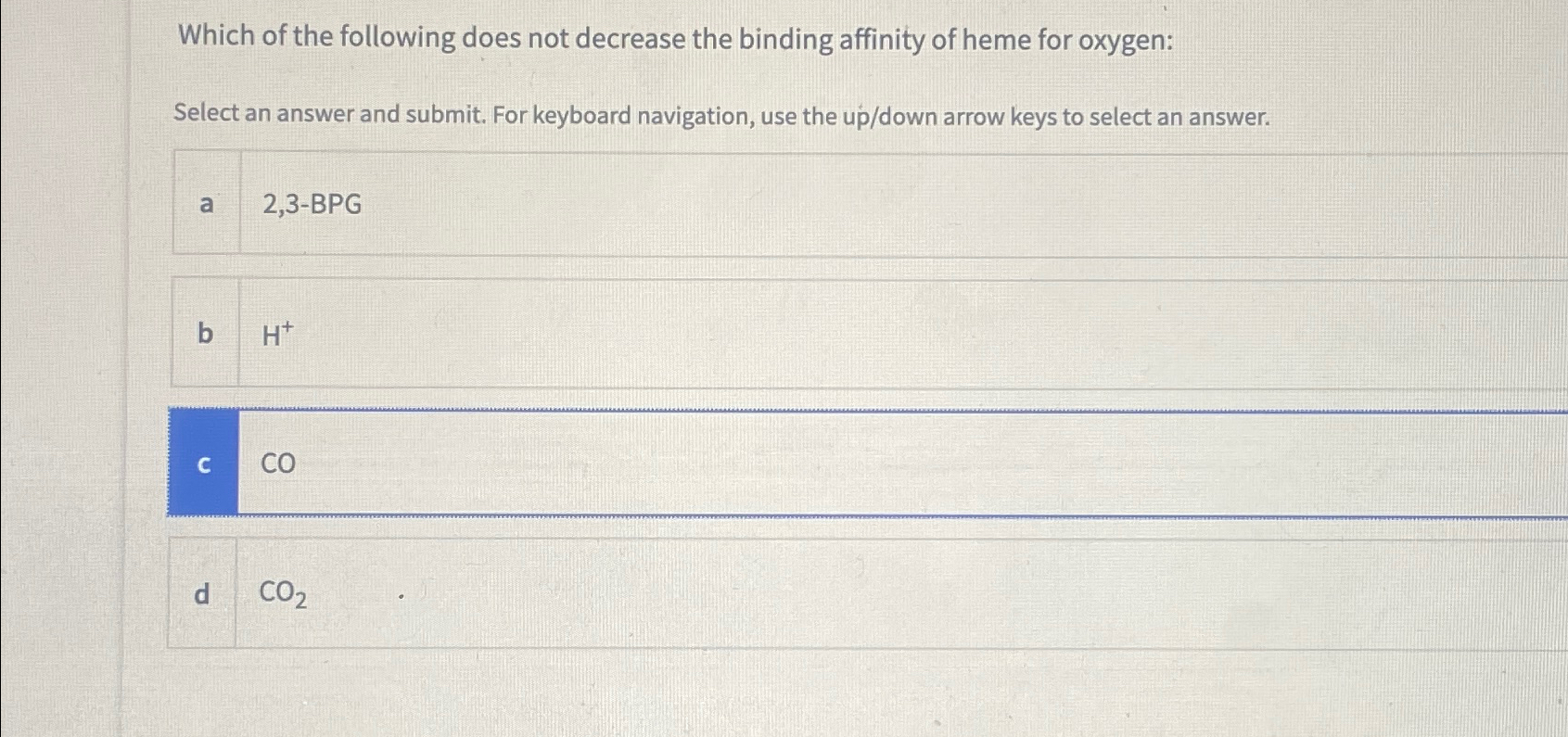Solved Which of the following does not decrease the binding | Chegg.com