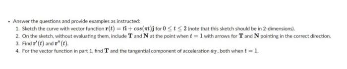 Solved - Answer the questions and provide examples as | Chegg.com Solved - Answer the questions and provide examples as | Chegg.com