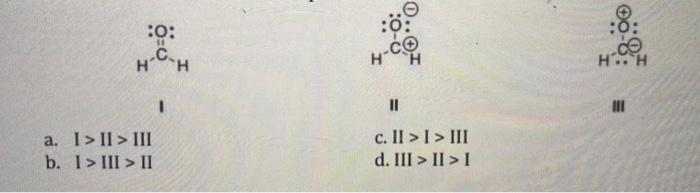 Solved 22. Classify the following resonance structures in | Chegg.com