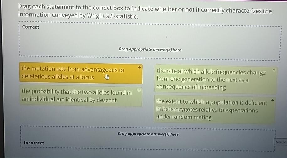 Solved Drag each statement to the correct box to indicate | Chegg.com Solved Drag each statement to the correct box to indicate | Chegg.com
