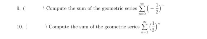Solved In problems 1-8, determine if the series is | Chegg.com