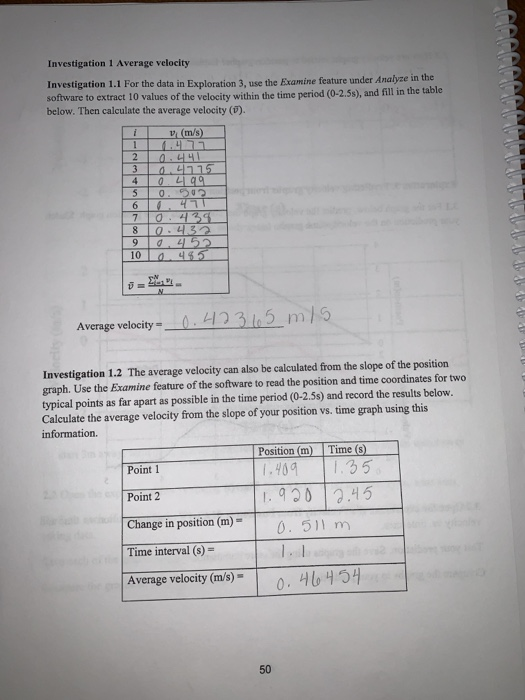 Solved Investigation 1.4 There are two other ways to use the | Chegg.com