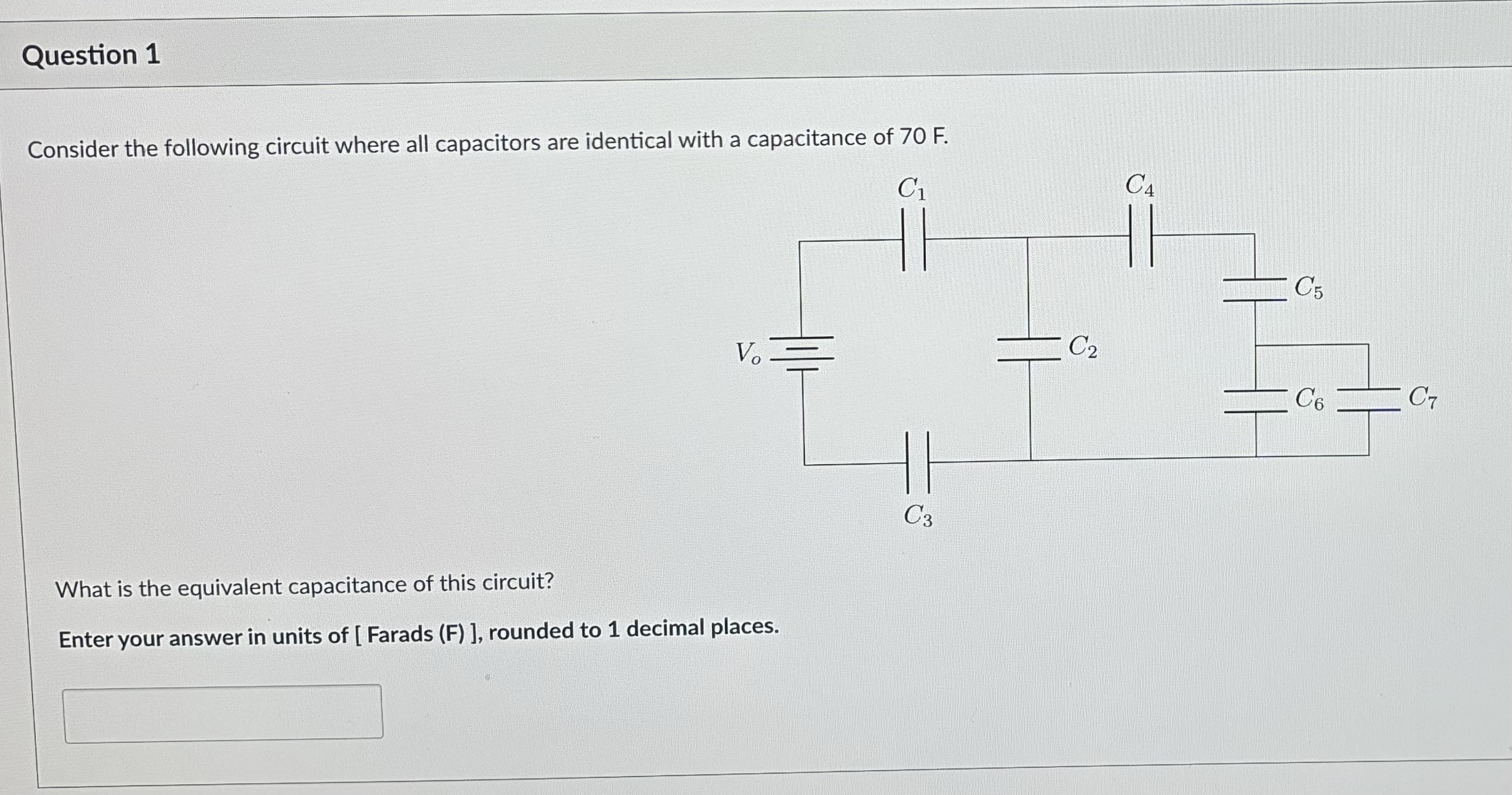 Question 1Consider the following circuit where all | Chegg.com