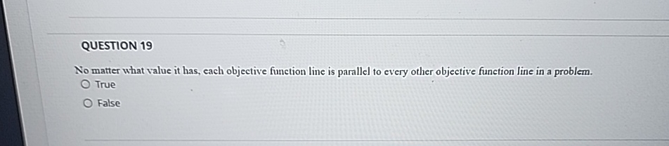 Solved QUESTION 19No matter what value it has, each | Chegg.com