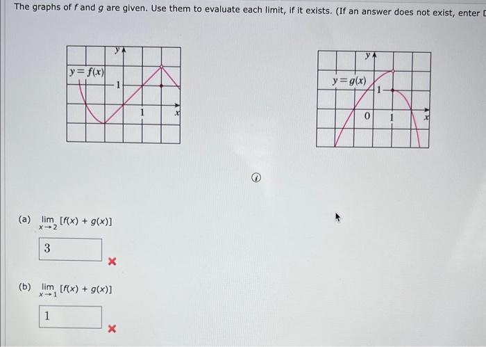 Solved The graphs of fand g are given. Use them to evaluate | Chegg.com