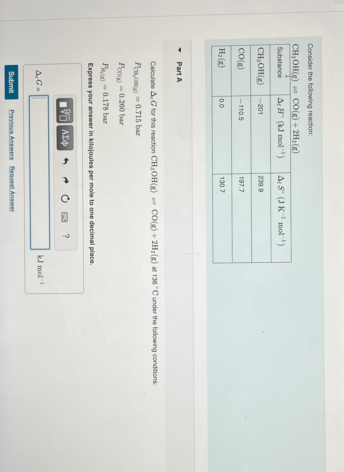 Solved Consider the following | Chegg.com