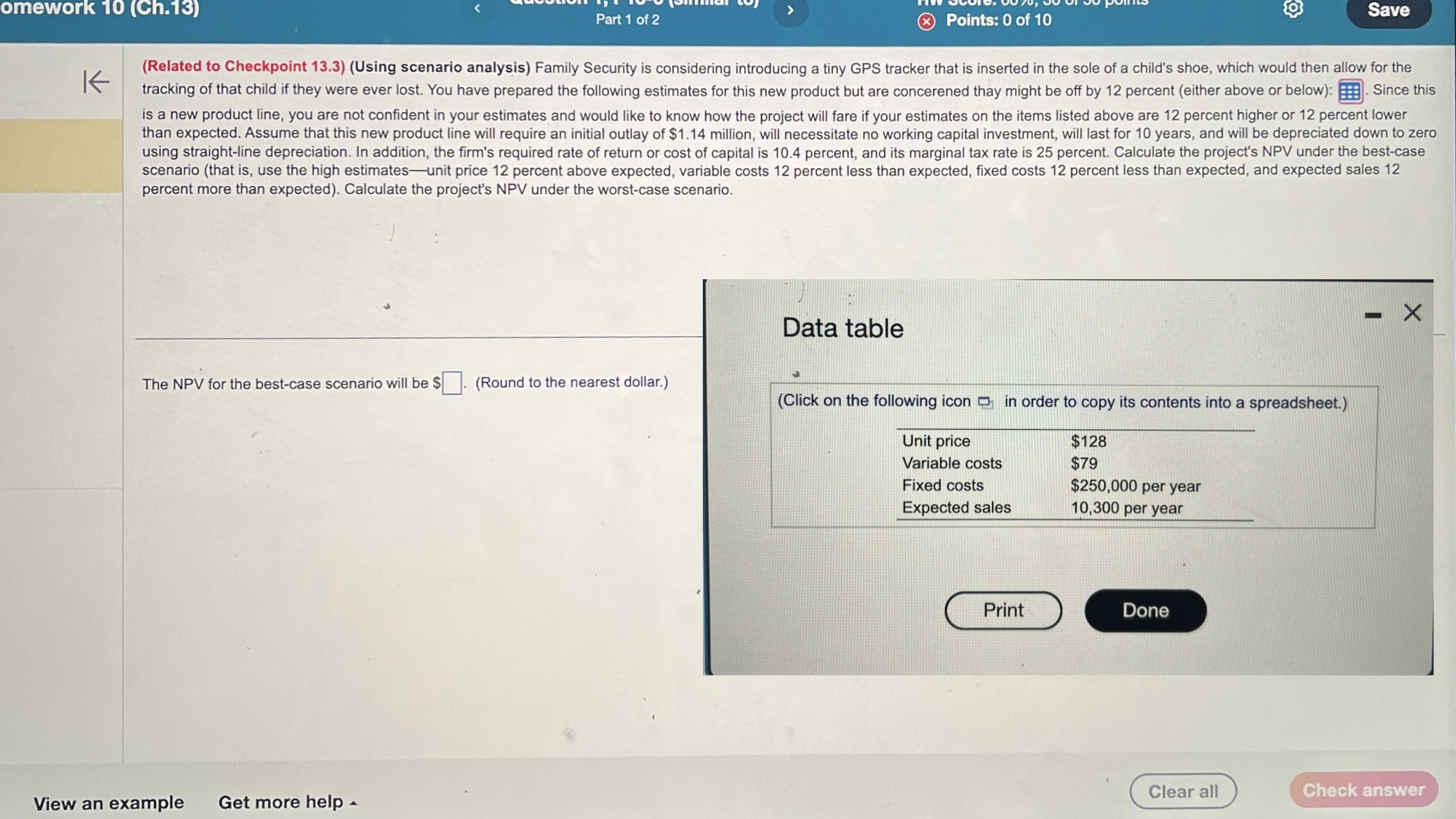 Solved (Related to Checkpoint 13.3) (Using scenario | Chegg.com