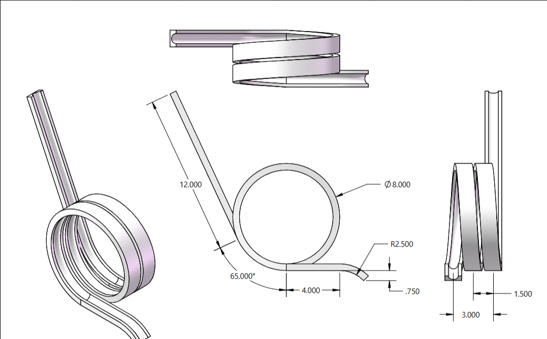 Solved Solidworks design, I Need the weight of the part in | Chegg.com