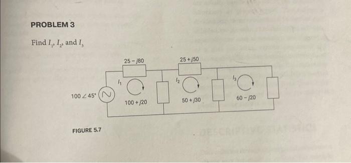 Solved Find I1,I2, and I3 FIGURE 5.7 | Chegg.com