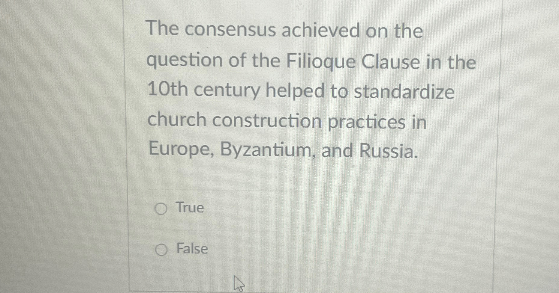 Solved The consensus achieved on the question of the | Chegg.com