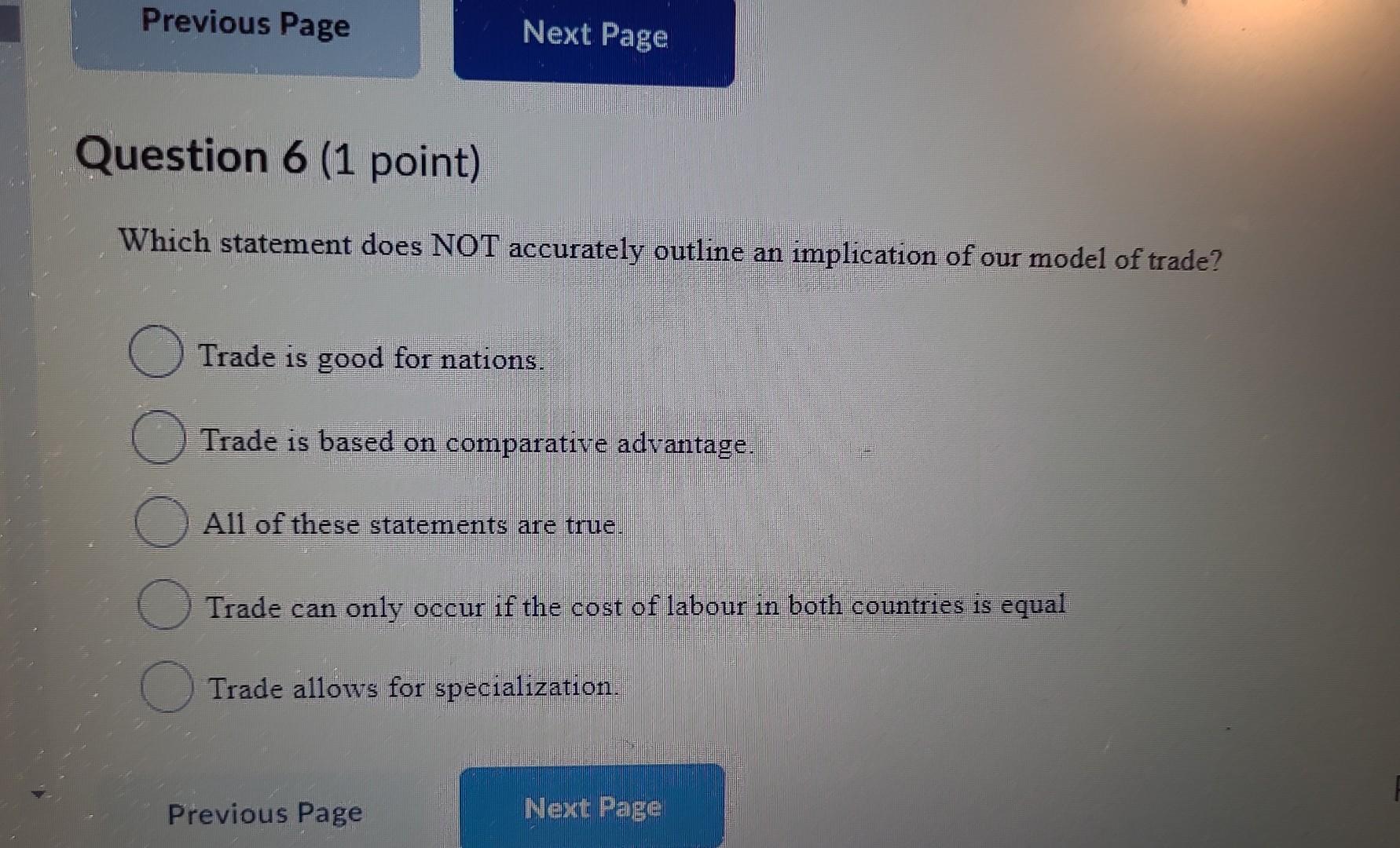 Solved Which statement does NOT accurately outline an | Chegg.com