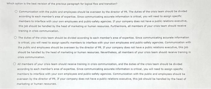 The following questions will test your knowledge of | Chegg.com