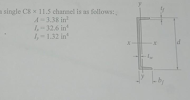 Solved A combination beam is constructed by welding two C8 x | Chegg.com