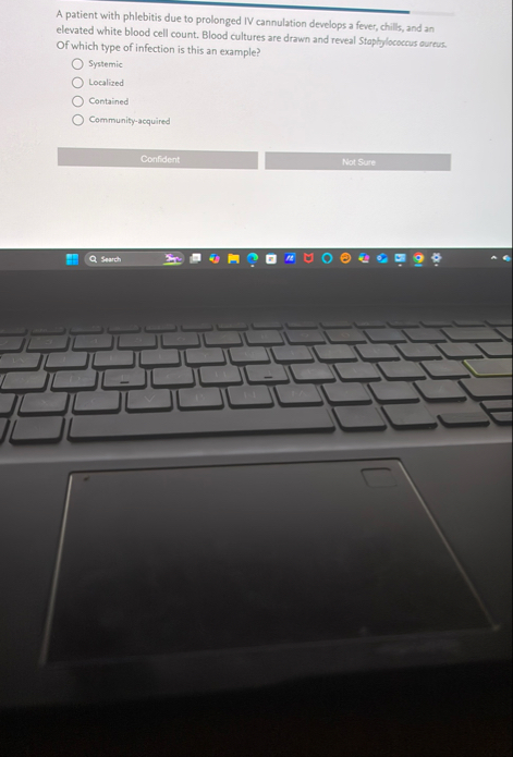 Solved A patient with phlebitis due to prolonged IV | Chegg.com