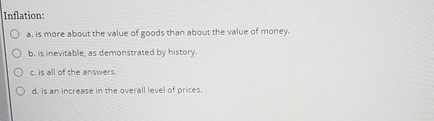 Solved According to the principle of monetary neutrality, O | Chegg.com