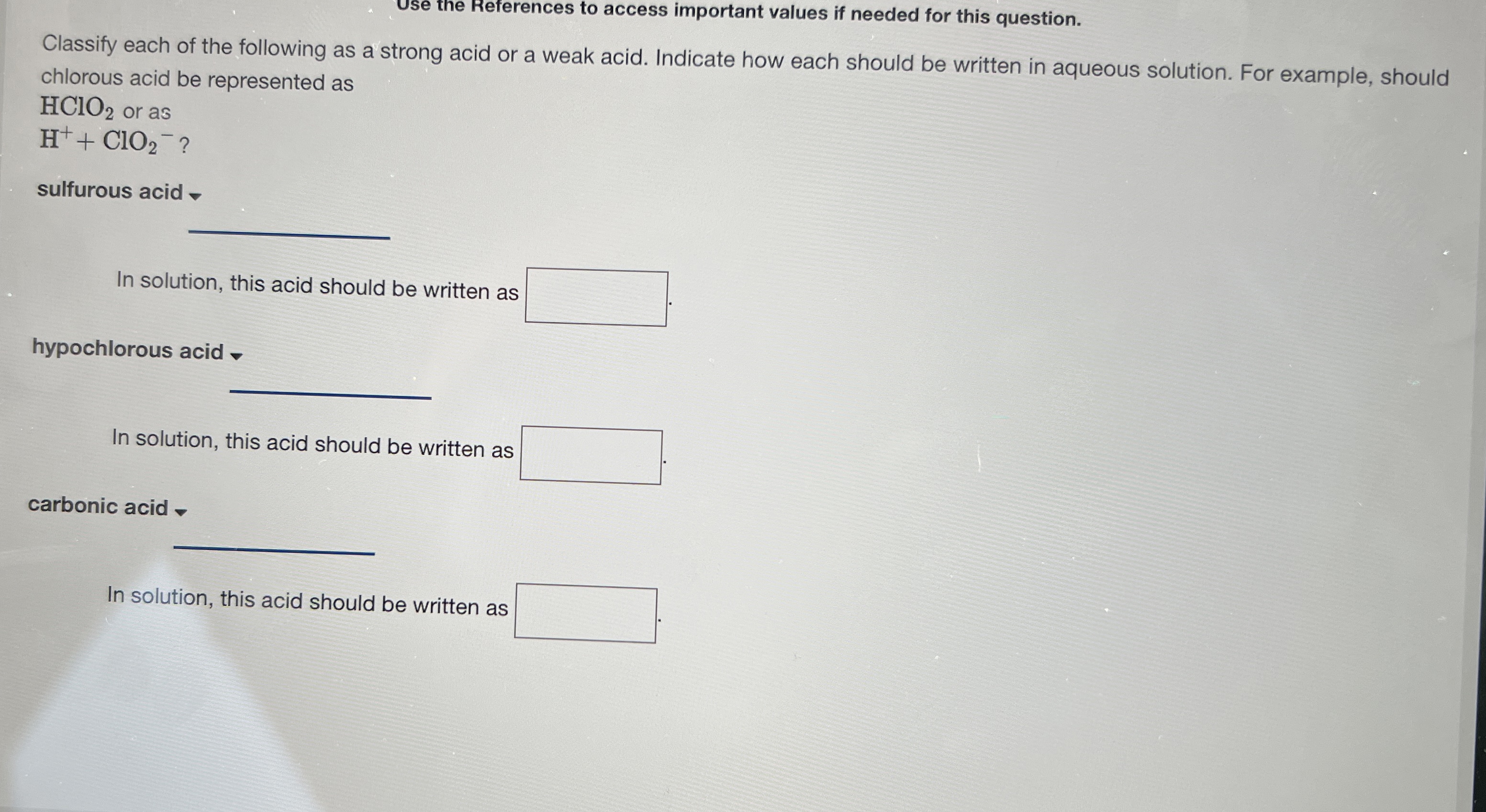 Solved Use the References to access important values if | Chegg.com
