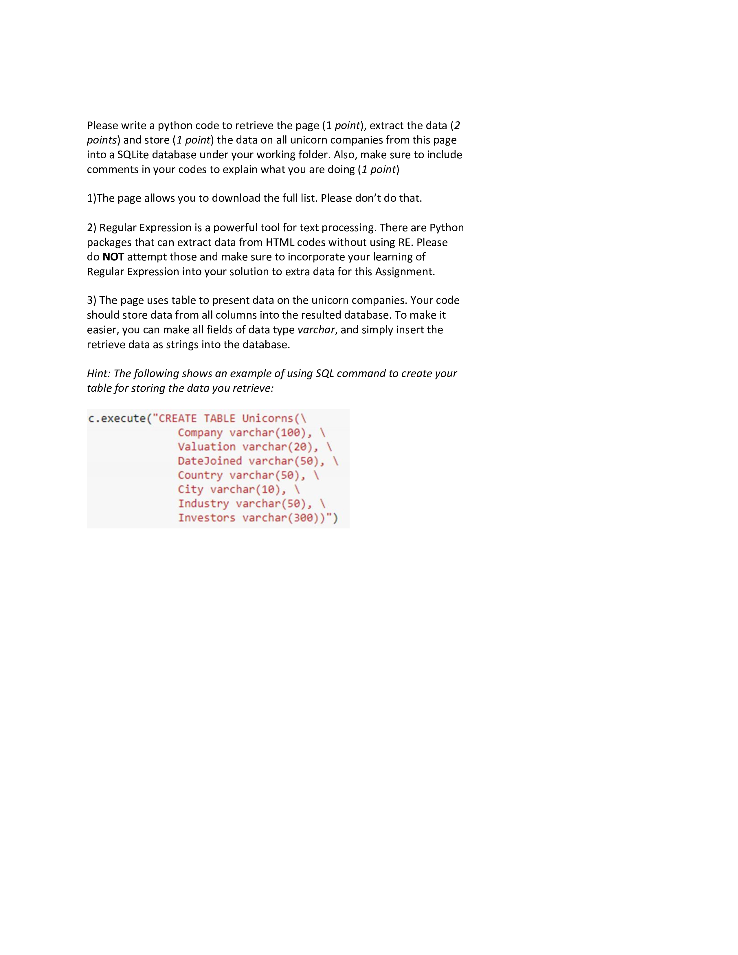 Solved Please write a python code to retrieve the page ( 1 | Chegg.com