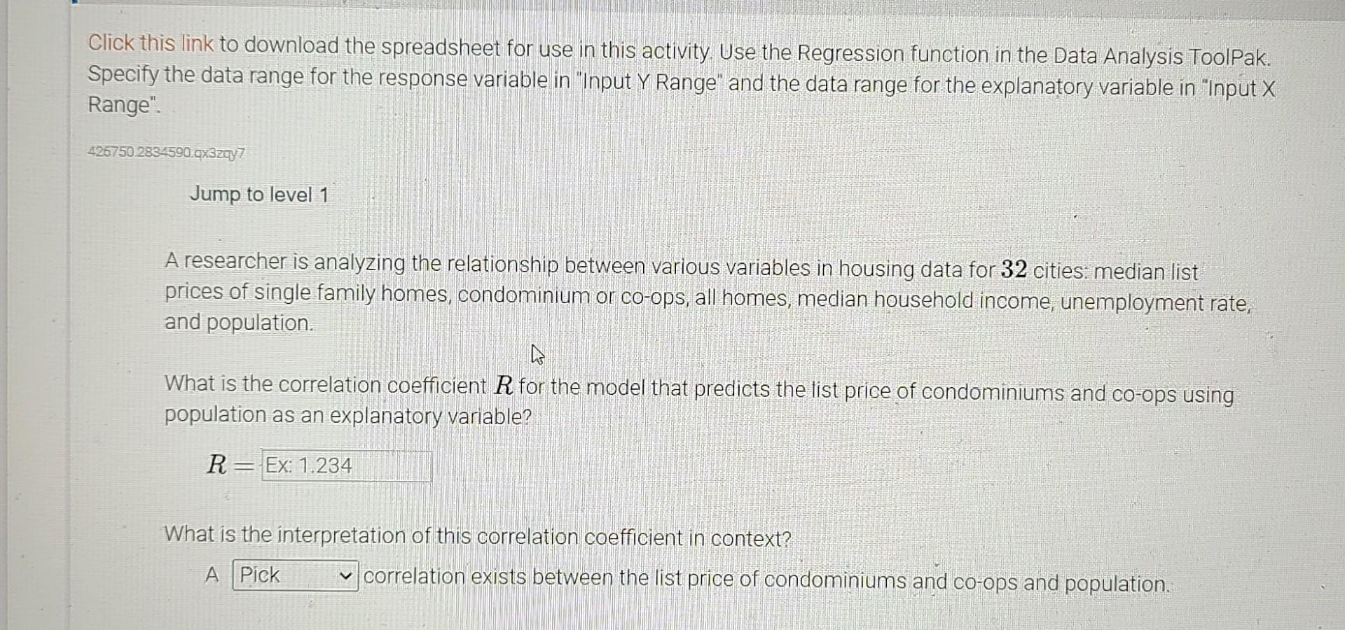 Click this link to download the spreadsheet for use | Chegg.com
