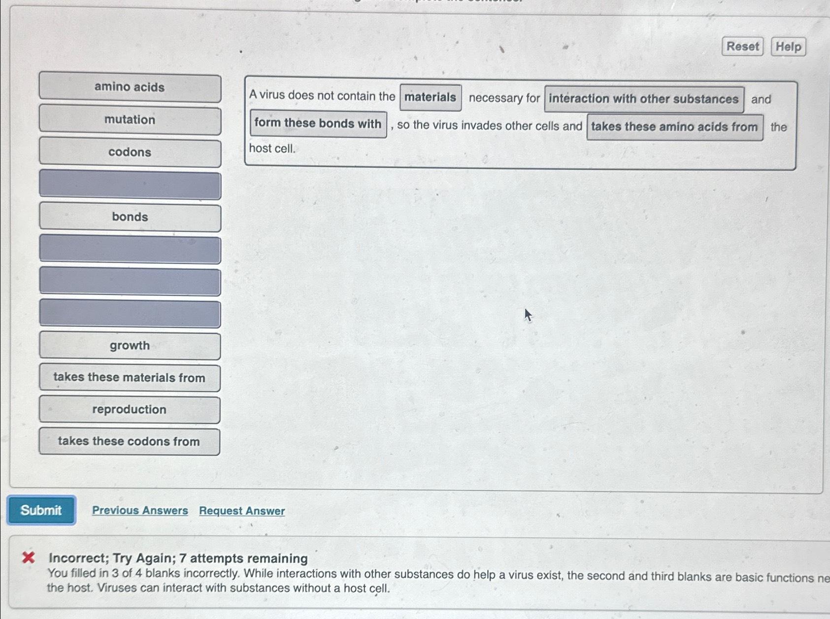 Solved Previous AnswersRequest AnswerX Incorrect; Try Again; | Chegg.com