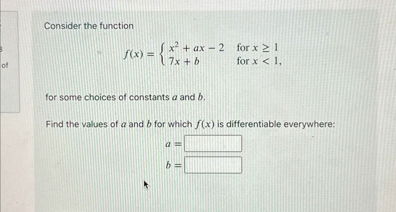 Solved Consider the | Chegg.com