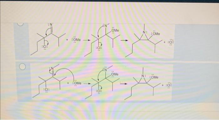 Solved Given the reaction scheme below, identify the correct | Chegg.com
