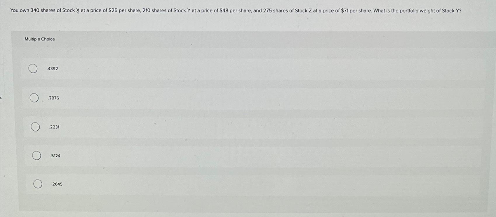 Solved Multiple Choice43922976223151242645 3410