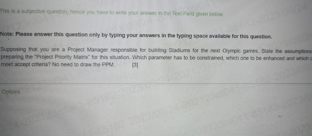 Solved his is a subjective question. hence you have to write | Chegg.com