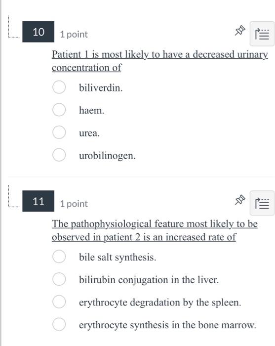Solved The table below shows laboratory results for blood | Chegg.com