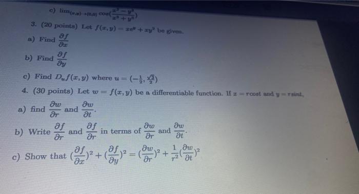 Solved c) litri0.0 con 3. (20 points) Let S(x,y) - +xy be | Chegg.com Solved c) litri0.0 con 3. (20 points) Let S(x,y) - +xy be | Chegg.com