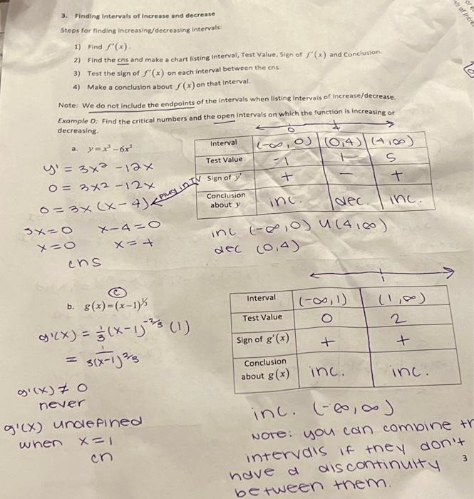 Use the homework notes to complete the graphs and 6-9 | Chegg.com
