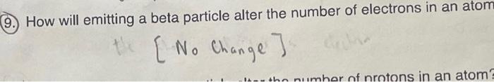 Solved d. Does the alpha particle contain any protons from | Chegg.com