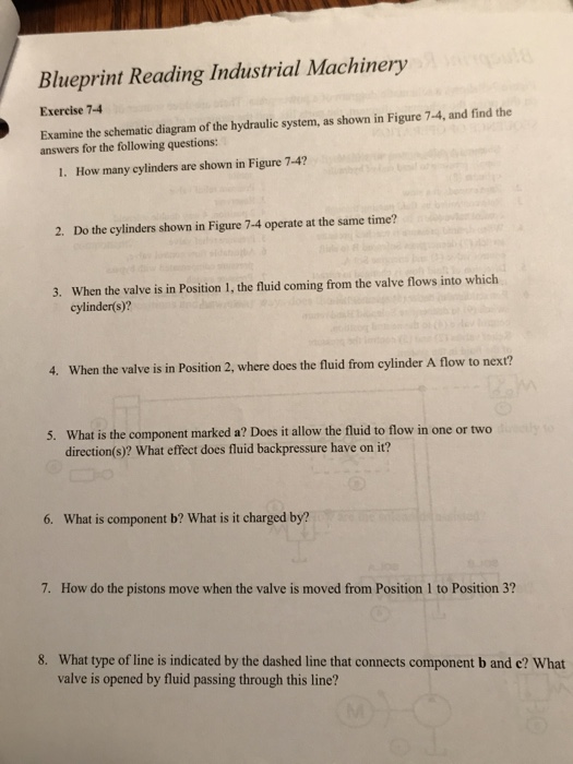 Solved Blueprint Reading Inds Blueprint Reading Industrial | Chegg.com
