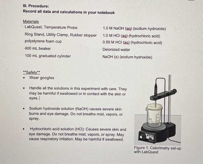 Solved 3. Find ΔH(ΔH=−a) 4. Calculate moles of NaOH used in | Chegg.com